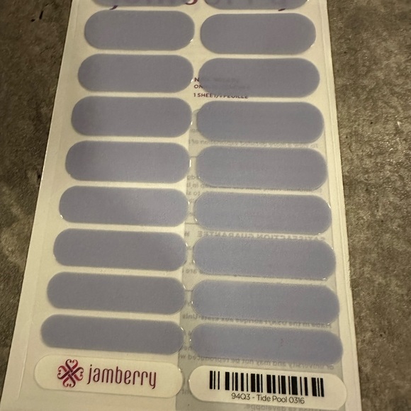 Jamberry | Makeup | Nwt Jamberry Nail Wraps Tide Pools | Poshmark